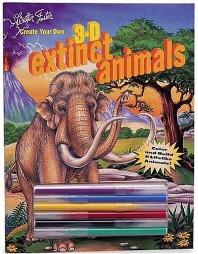 Create Your Own 3-D Extinct Animals: Foster, Walter: 9781560105343 ...