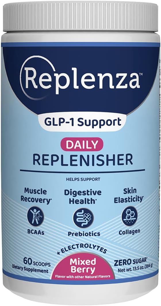 Amazon.com: Replenza Daily GLP-1 Nutritional Support Bundle – Essential ...