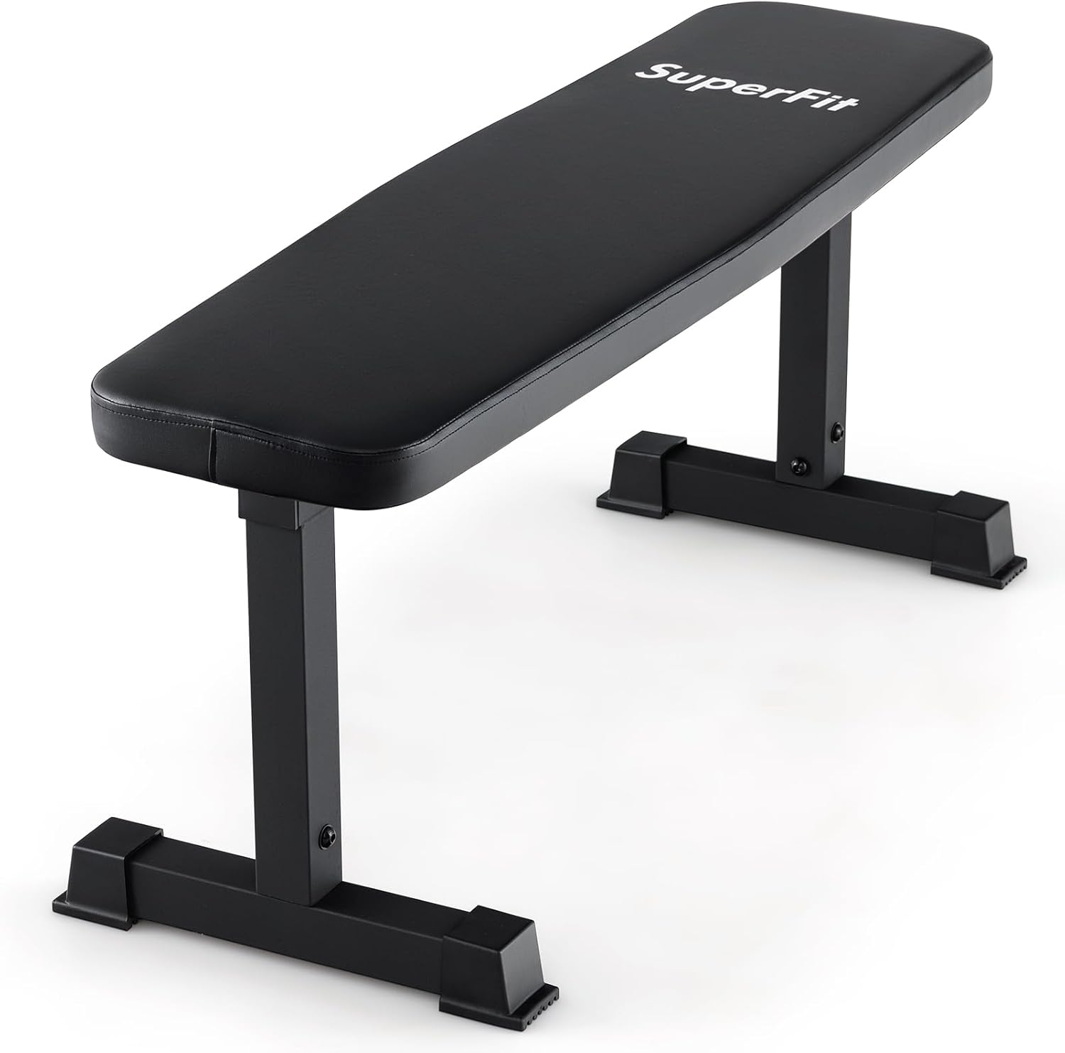 GYMAX Flat Weight Bench, 660lbs Easy Assembly Weight Bench Press with ...