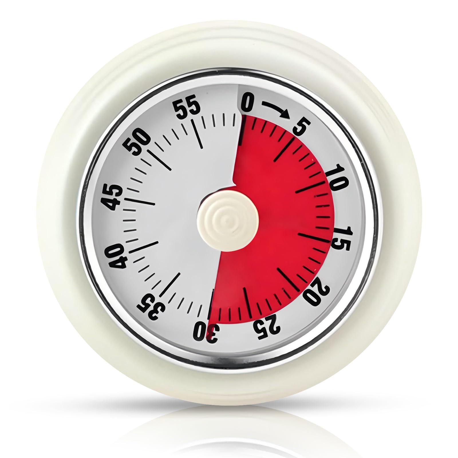 Amazon.com: Wind Up Kitchen Timers, 60 Minute Mechanical Visual Timer ...