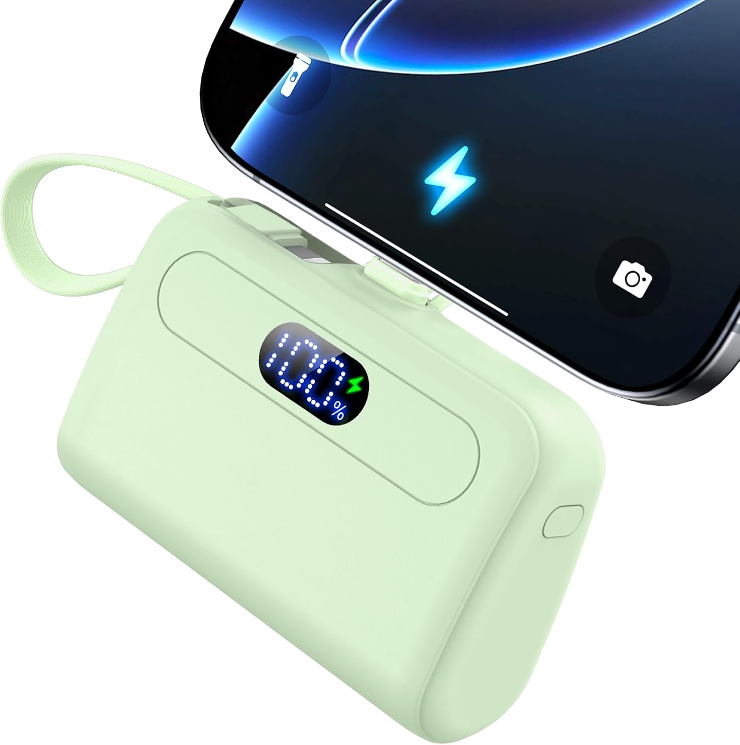 Portable Charger, Mini Power Bank, 12000mAh Phone Charger, Compact ...