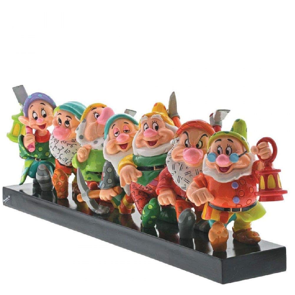 Buy Disney Princess Seven Dwarfs Figurine - Romero Britto Online at ...