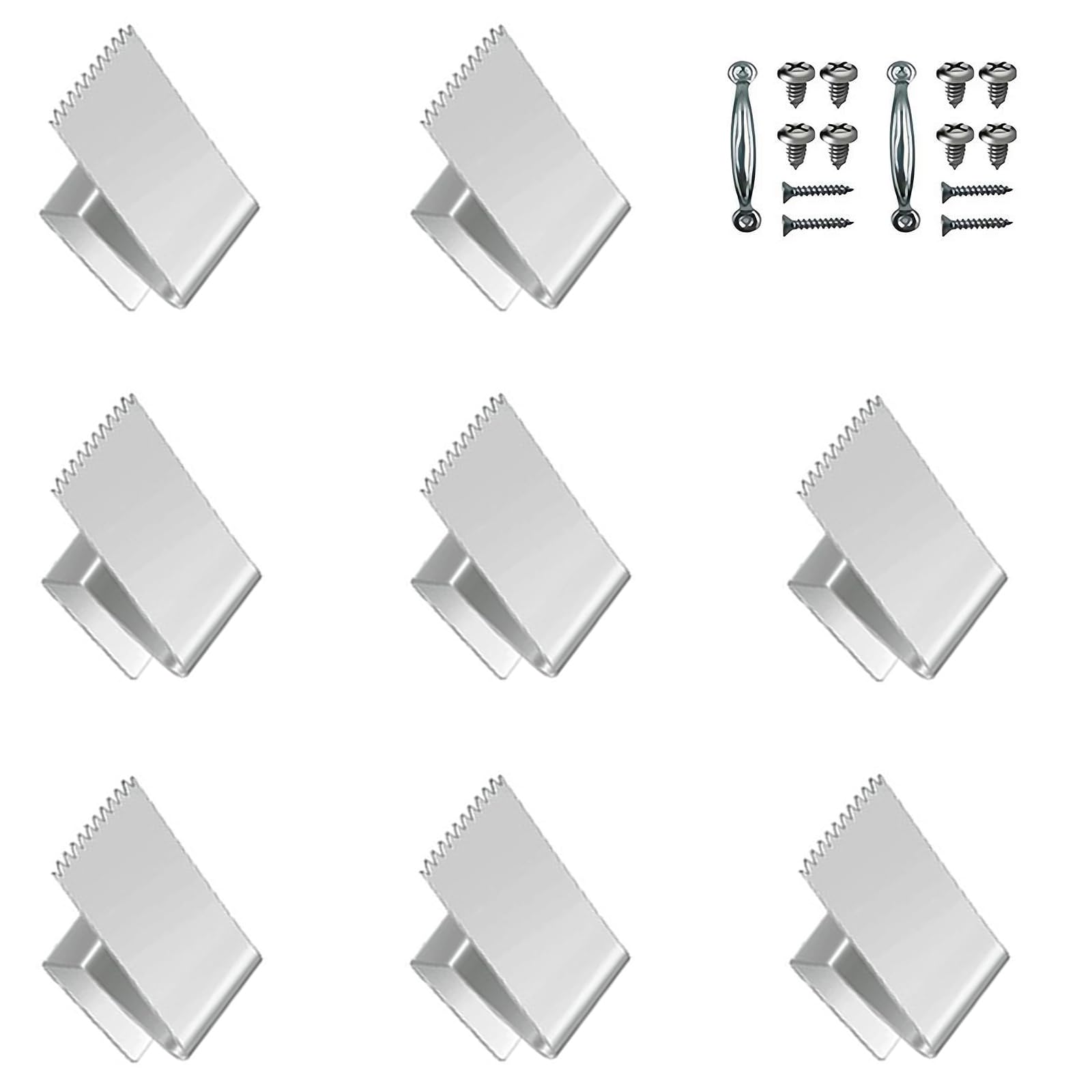 Windstorm Window Clips 8PCS Hurricane Window Clips Stainless with ...