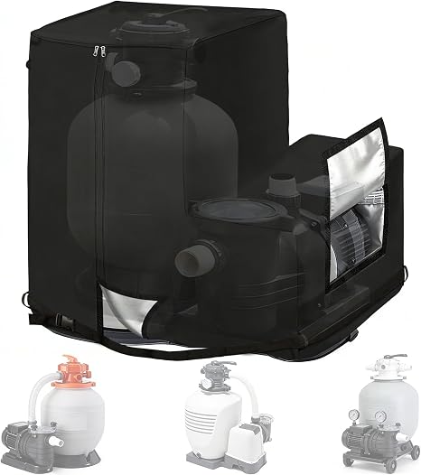 Amazon.com : Sand Filter Pump Cover, 600D Oxford Water-Resistant and UV ...