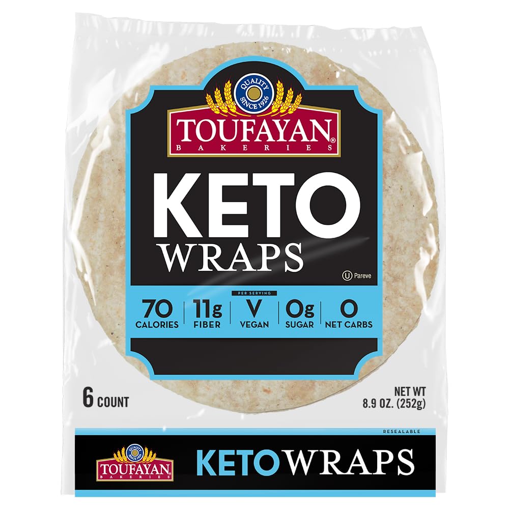 Amazon.com: Toufayan Bakeries, Keto Breads (Keto Wraps) : Grocery ...