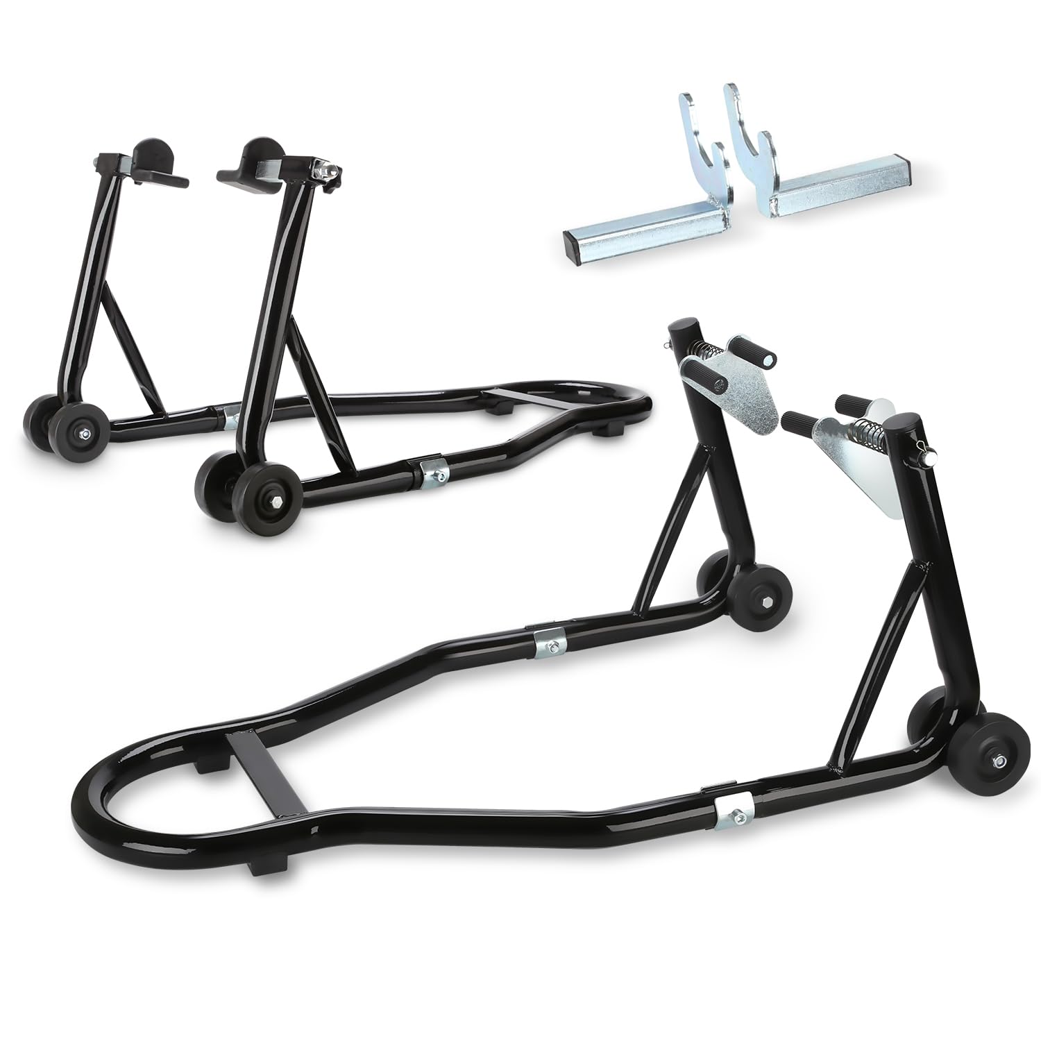 Snapklik.com : NIHAO Universal Motorcycle Stand Lift, 900 Lbs Capacity ...
