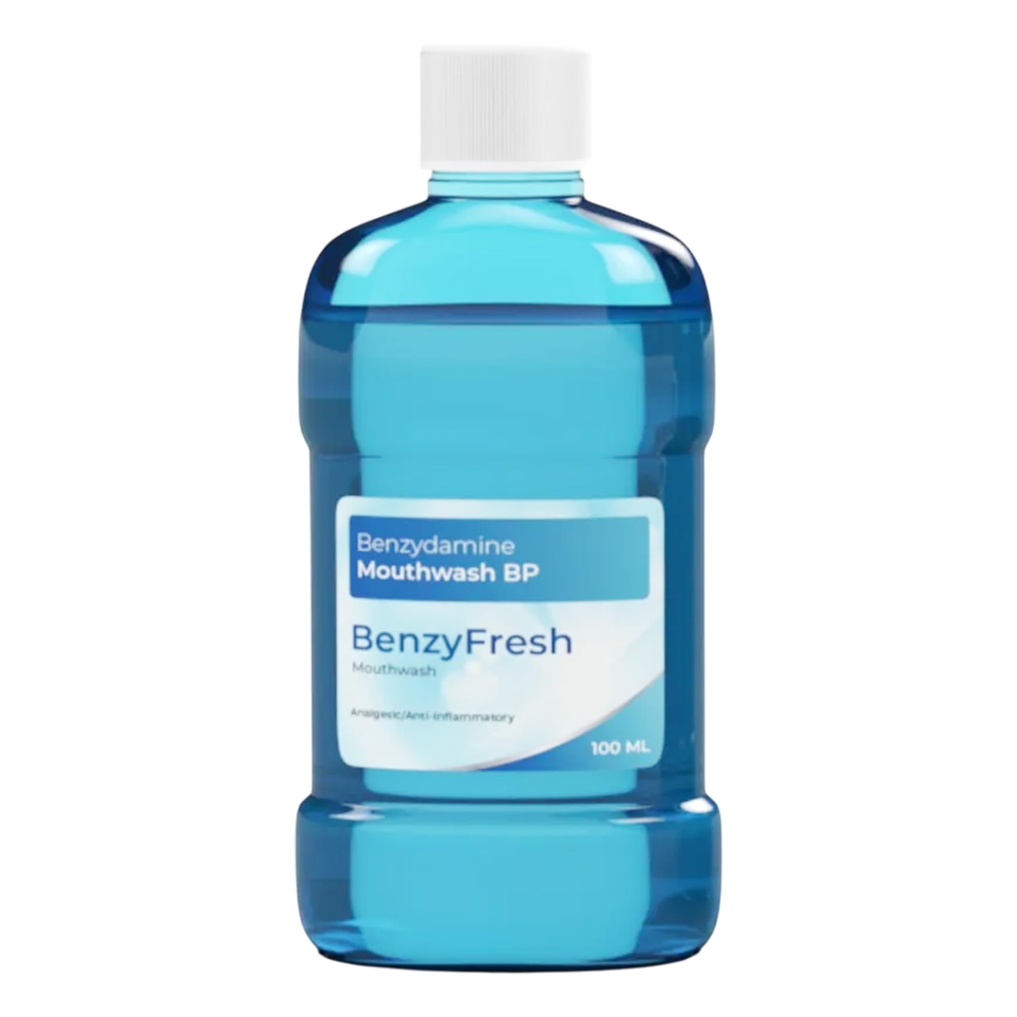 DentGist Benzyfresh Benzydamine Mouthwash 0.15% - Pack of 10 (200ml ...