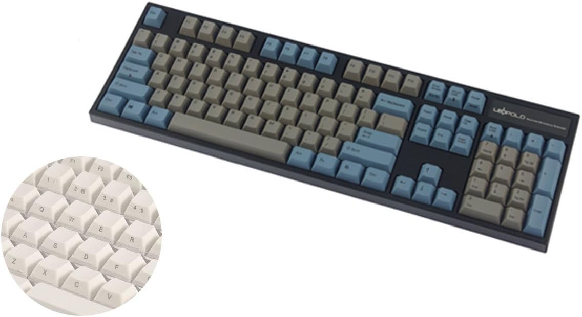 Amazon.com: Leopold Keyboard, Keycap Set, FC900R Brown Switch 104 Key ...