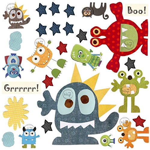 Amazon.com: Monsters Wall Decals stickers for kids room : Baby