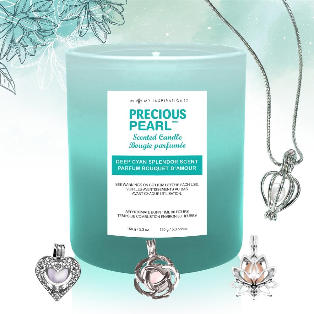 Precious Pearl By My Inspirations Charmed Aroma Candle Scented, Soy ...