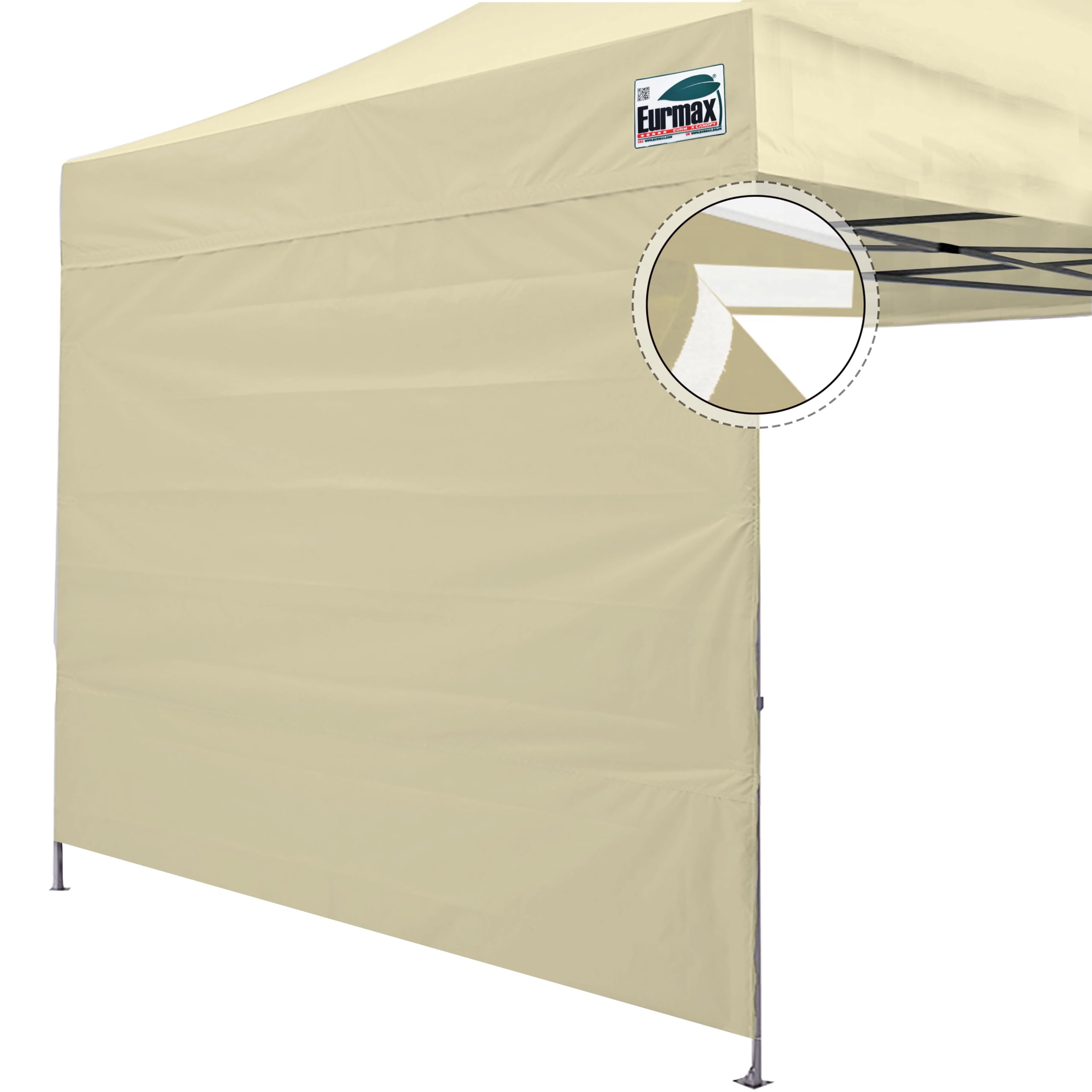 Snapklik.com : Eurmax USA Instant Canopy SunWall 10FT Pop Up Canopy ...