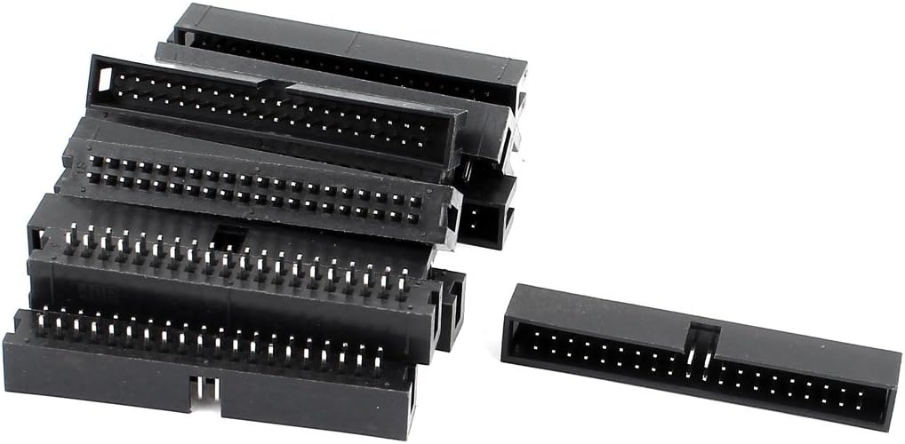 Amazon.com: uxcell 2.54mm 2x20 40-Pin Female Pin Header Socket ...