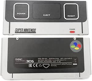 Amazon.com: New for New3DS Faceplate Replacement Top/Bottom Shell Grey ...