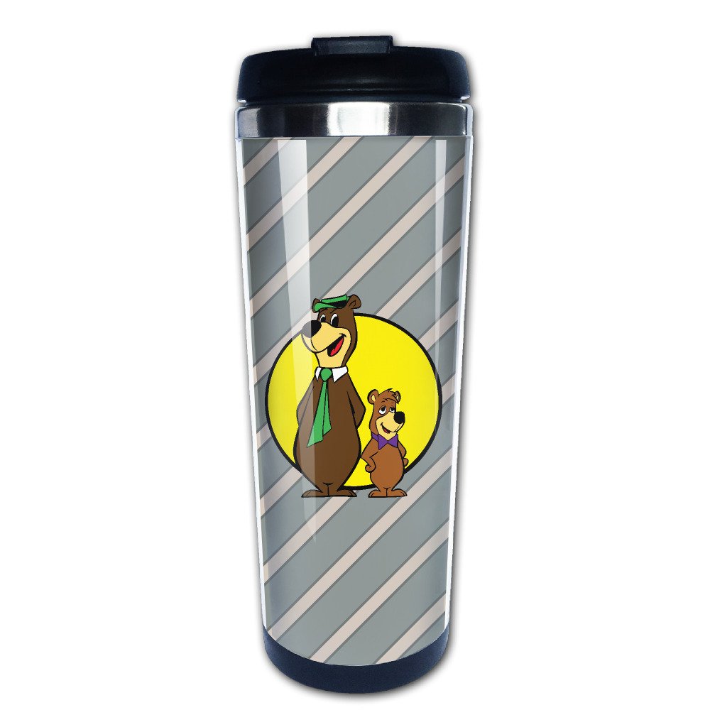 IAYAYO Yogi Bear And Boo Boo Stainless Steel Mug Coffee Vacuum Flask ...