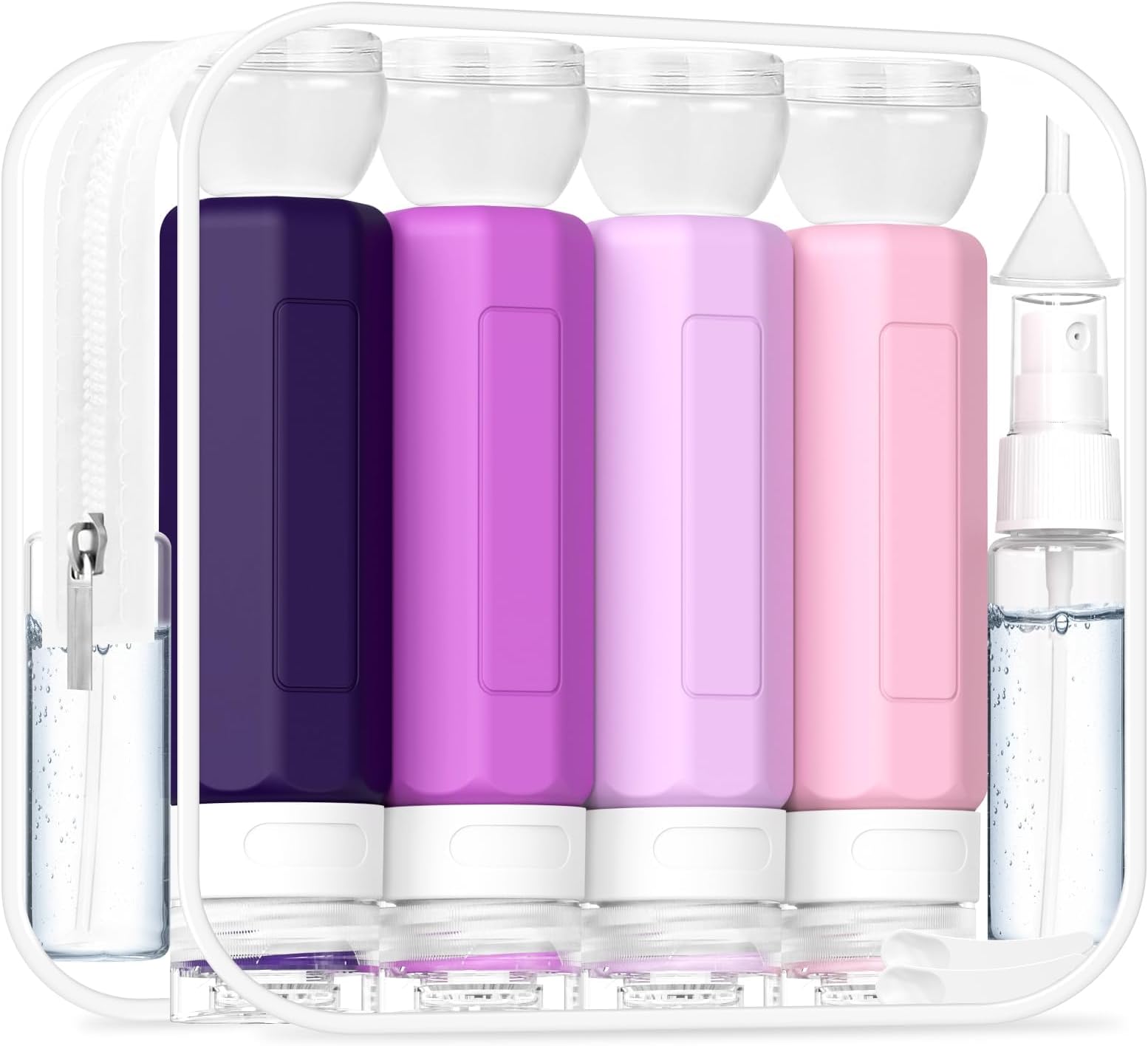 Amazon.com: Silevoler 16pack Travel Bottles for Toiletries, TSA ...