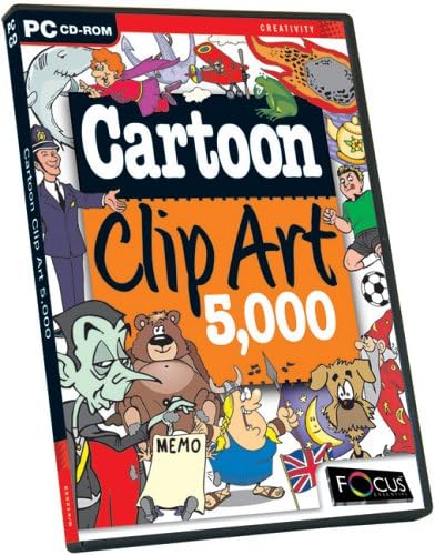 Cartoon Clip Art Images 5000 : Amazon.co.uk: Software