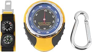 Nikou Digital Altimeter Thermometer, 4 in 1 Multi-Functional Digital ...