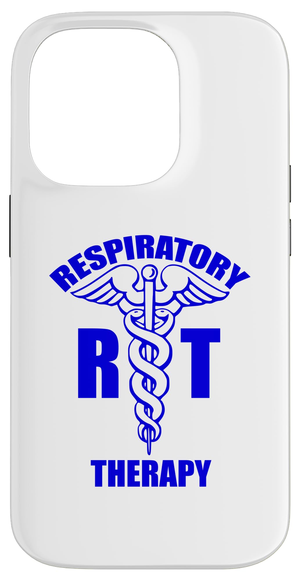 Respiratory Therapy Symbol RT Respiratory Therapist Keychain