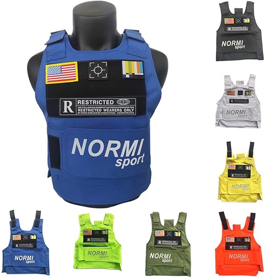 Amazon.com: Normi Sport 1000D Oxford Cloth Adjustable Tactical Vest ...