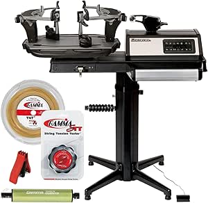 Amazon.com : Gamma 7900 ELS Universal Tennis Stringing Machine – Stand ...