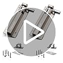 Enertai 2PCS Door Security Slide Latch Lock Barrel Bolt with Solid ...