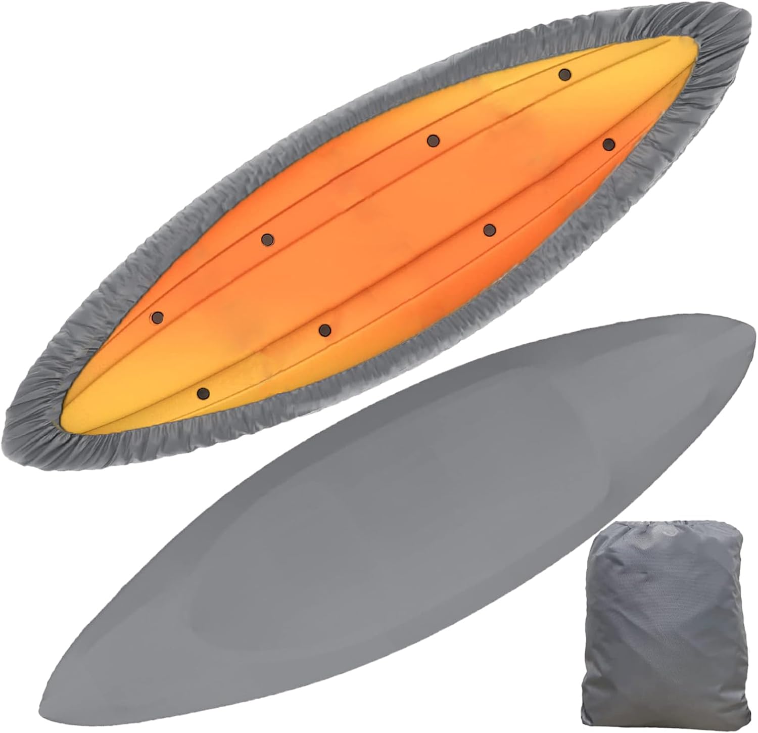 Amazon.com: WLWXMH 600D Waterproof Kayak Cover, Heavy Duty Paddle Board ...