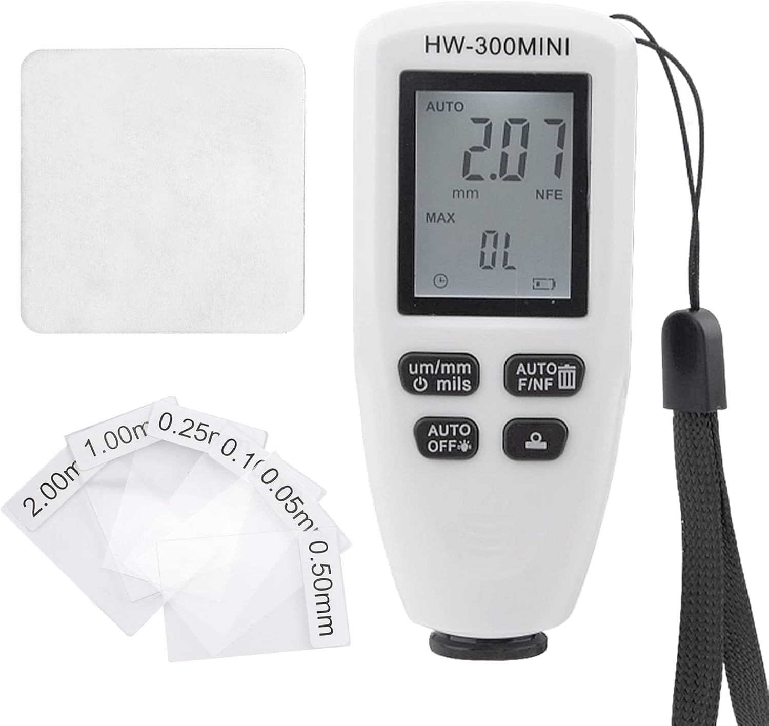 Amazon.com: CALIDAKA Paint Thickness Gauge Coating Thickness Gauge Car ...