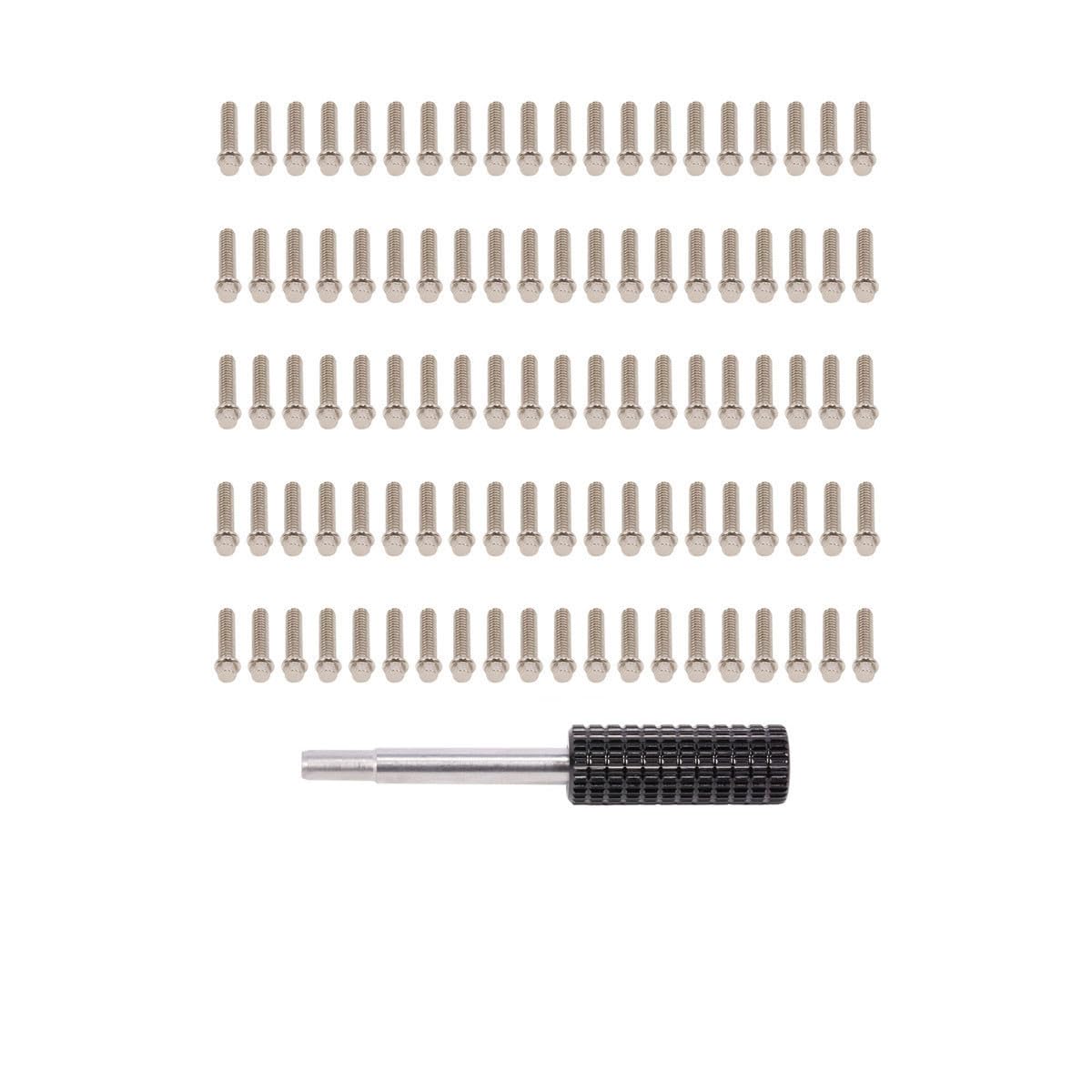 Amazon.com: 100pcs M2 M3 Steel Scale Beadlock Ring Screws 1.9 2.2 Wheel ...