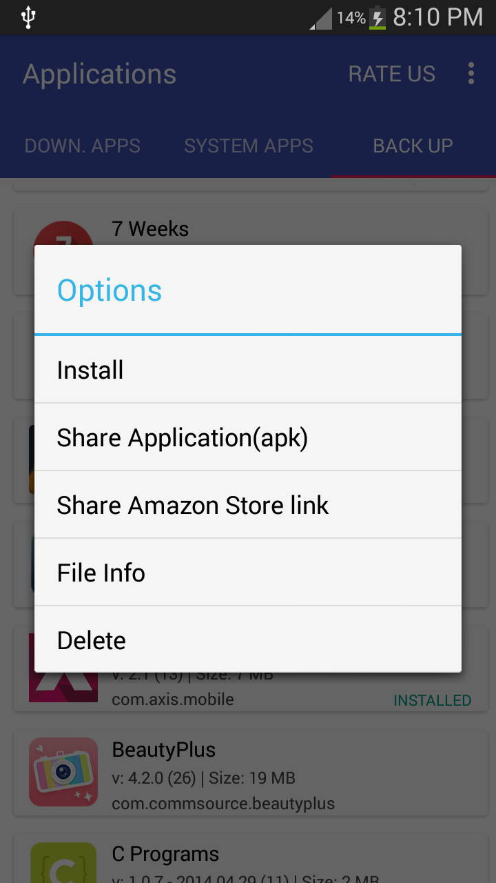 App Share - App on Amazon Appstore