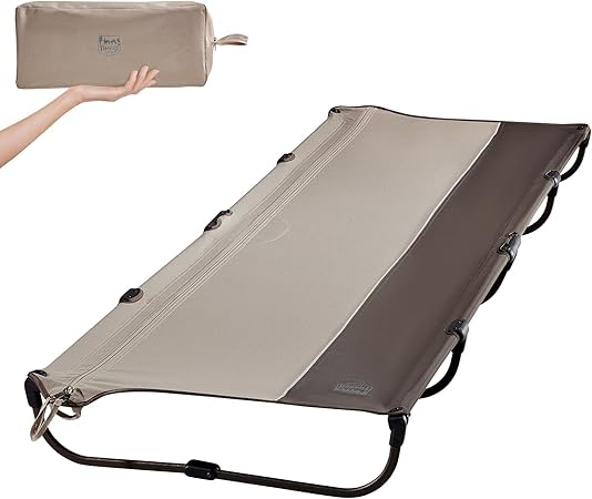 Amazon.com: TIMBER RIDGE Lightweight Aluminum Camping Cot, 20-Second ...