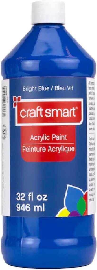 Amazon.com: Acrylic Paint by Craft Smart 32 oz. (Pool Blue)