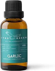 Organic Garlic Essential Oil | Pure & Natural | 30ml - 1oz ...