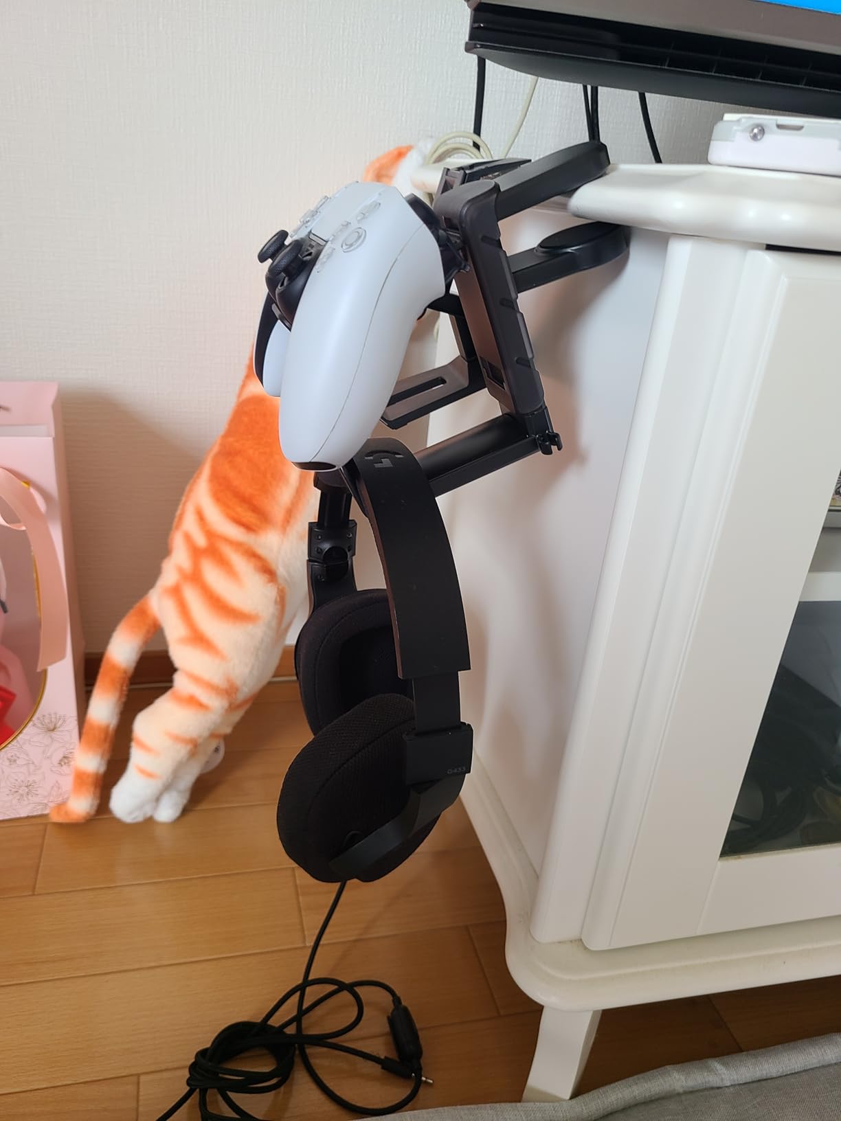 Amazon.co.jp: Kawano Shingei Controller / Headphone Stand, 3 Devices ...