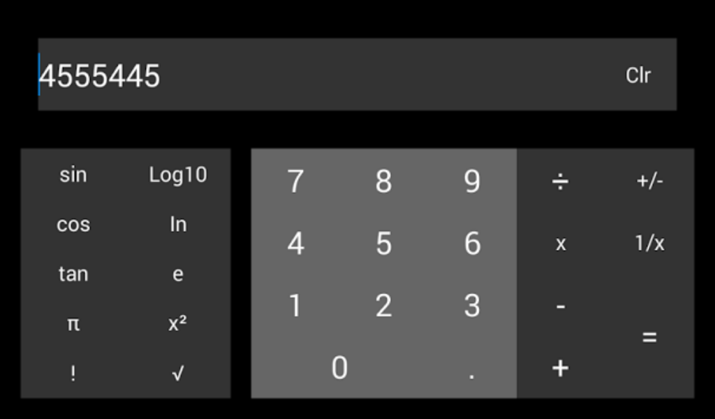 Basic Scientific Calculator - App on Amazon Appstore