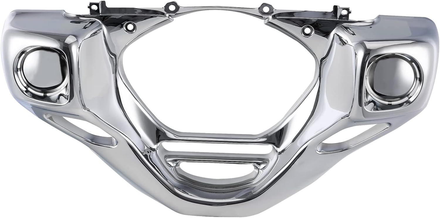 Amazon.com: TCT-MOTORPARTS Chrome Engine Front Cowl Cover Fairing Fits ...