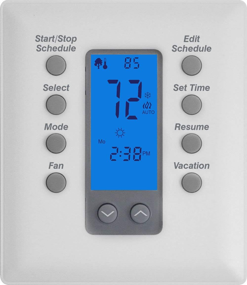 Robertshaw RS332PE ¬¨√± 3H/2C Slimline Premier Digital Programmable ...