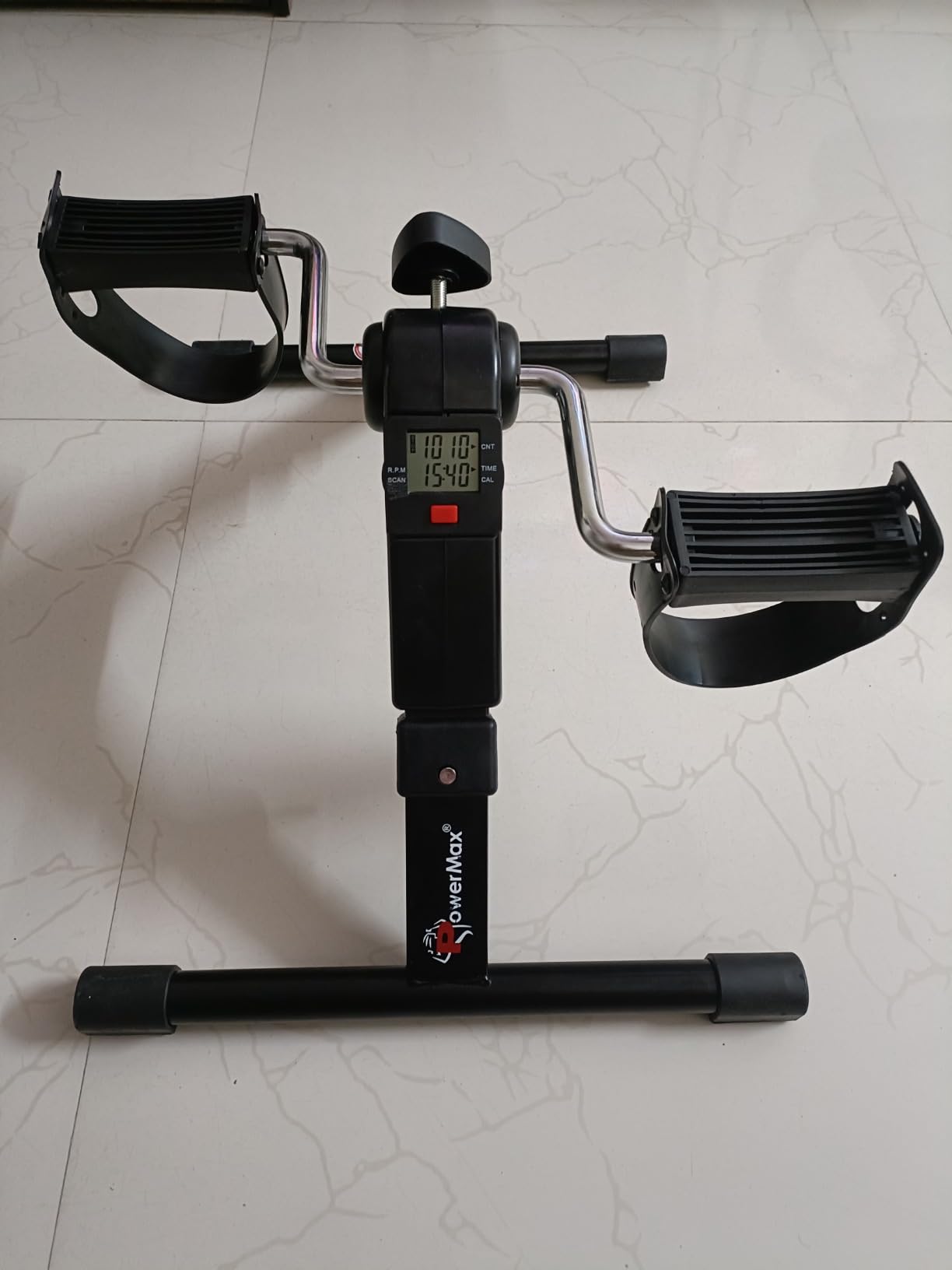 PowerMax Fitness BS-MINI Mini Cycle Pedal Exerciser with Adjustable ...