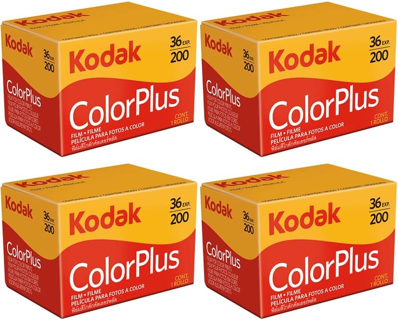 Kodak 4 Rolls of Colorplus 200 ASA 36 Exposure : Buy Online at Best ...