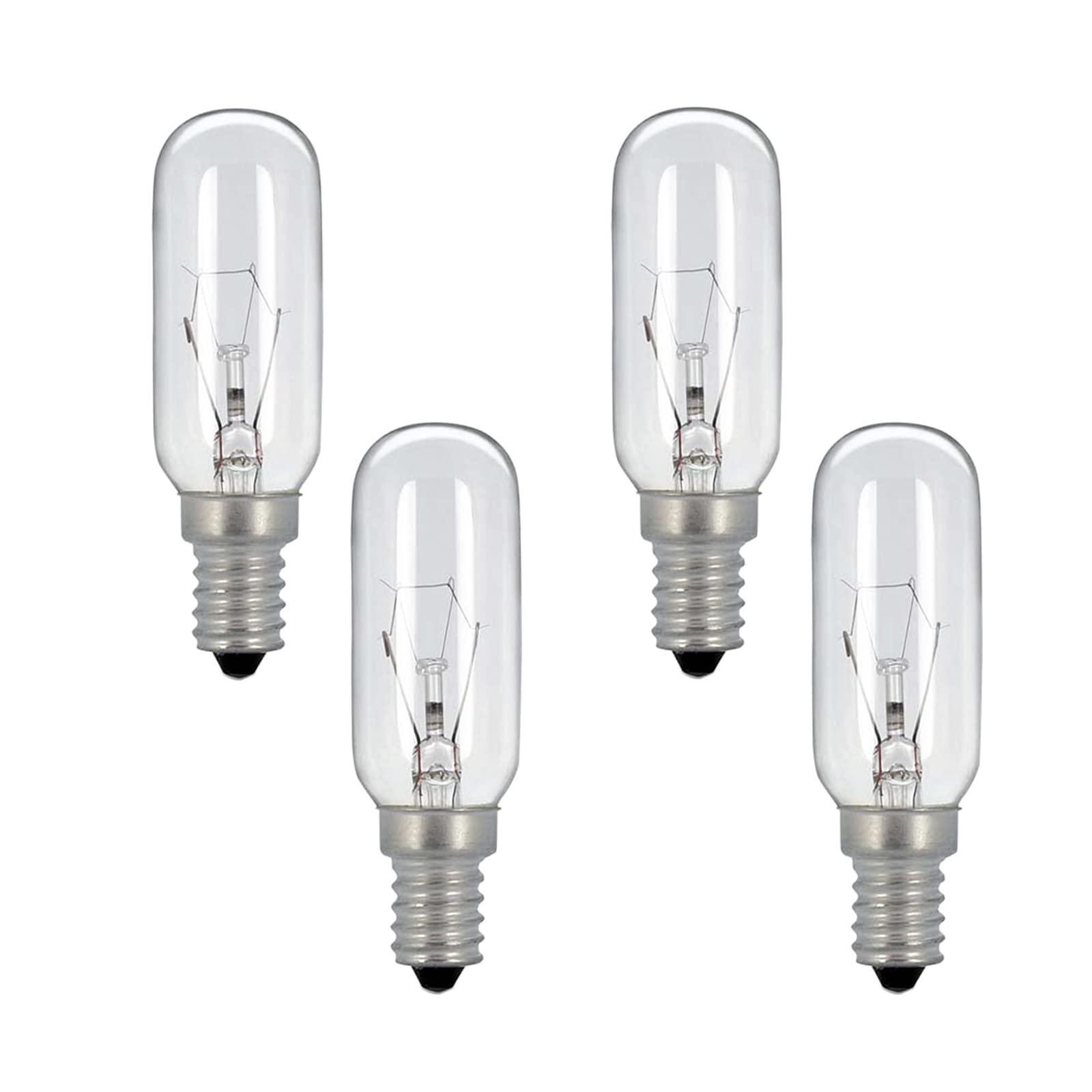 Extractor Fan Bulb 40W, 4 Pack Cooker Hood Bulbs E14, Dimmable SES ...