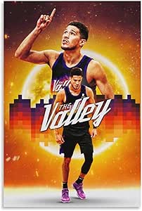 Amazon.com: Devin-Booker Poster 36 Wall Art Canvas Print Poster Home ...