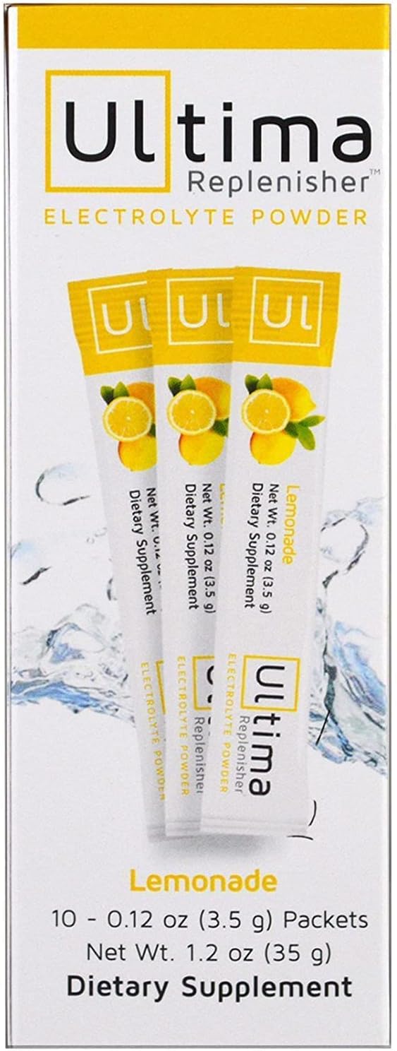 Amazon.com: New Ultima Hydrating Electrolyte Powder, Lemonade, 10 Count ...