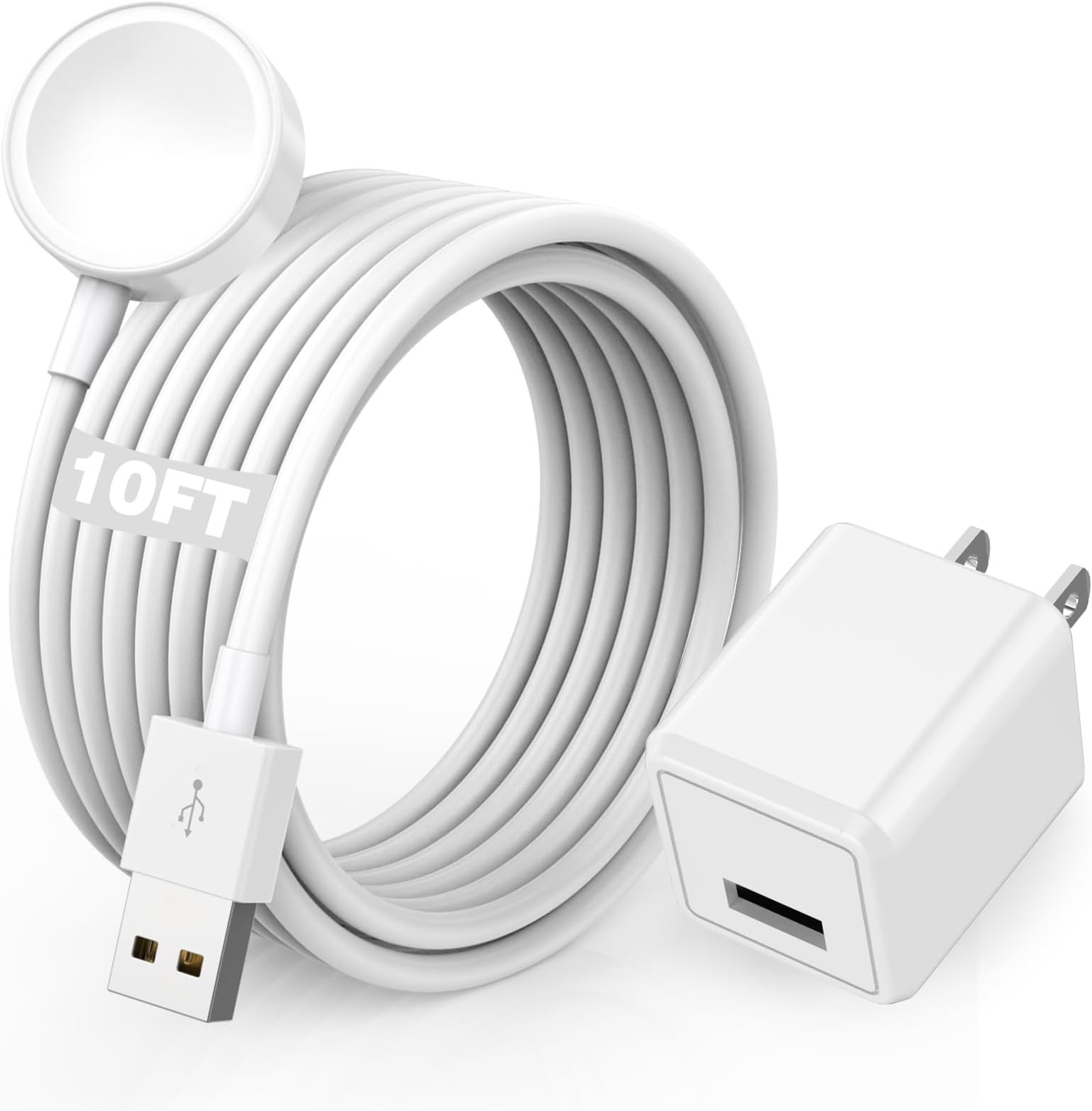 Amazon.com: for Apple Watch Charger, 10FT Long iWatch Portable Wireless ...