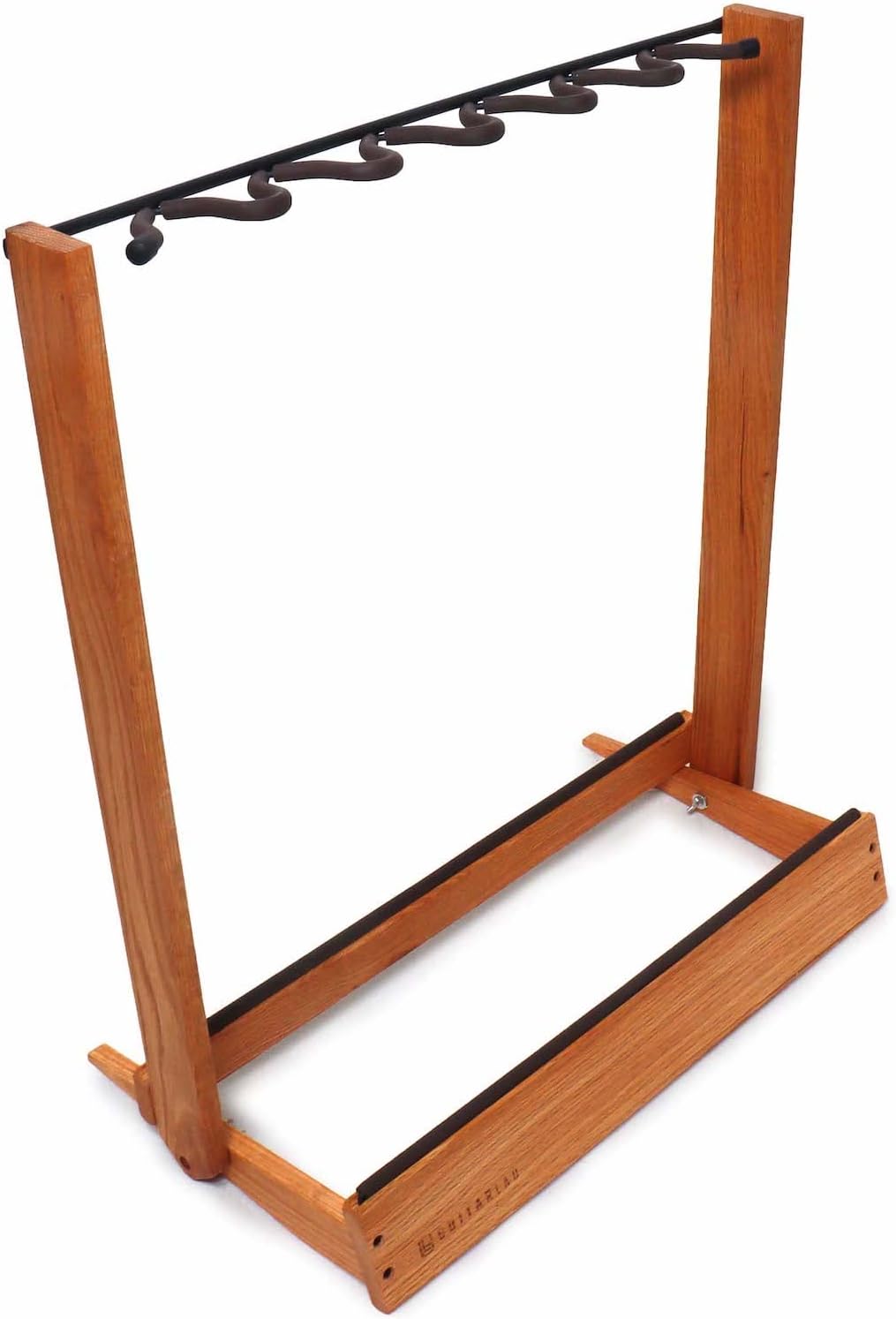 Guitar Lab Wooden Guitar Multi-Stand x 5 Guitars from Solid OAK ...