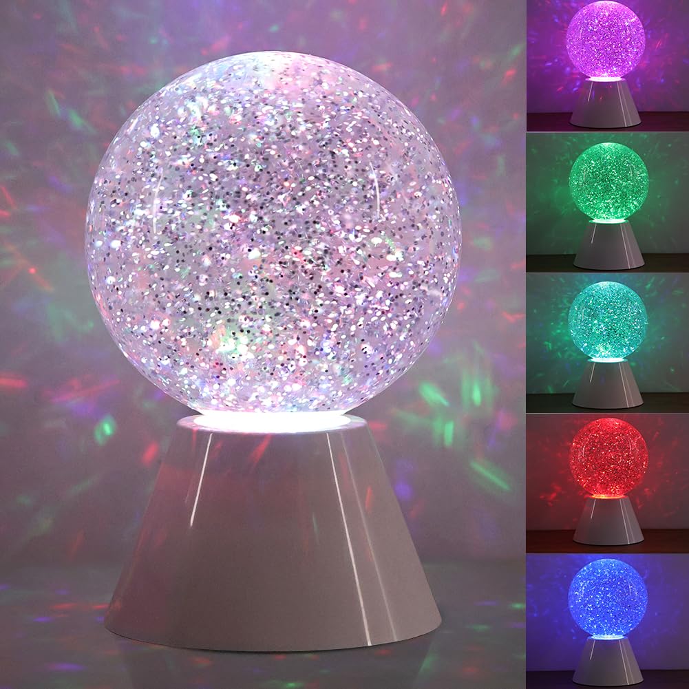 Color Changing Light Ball Room Modern LED Ball Sphere Pendant Light