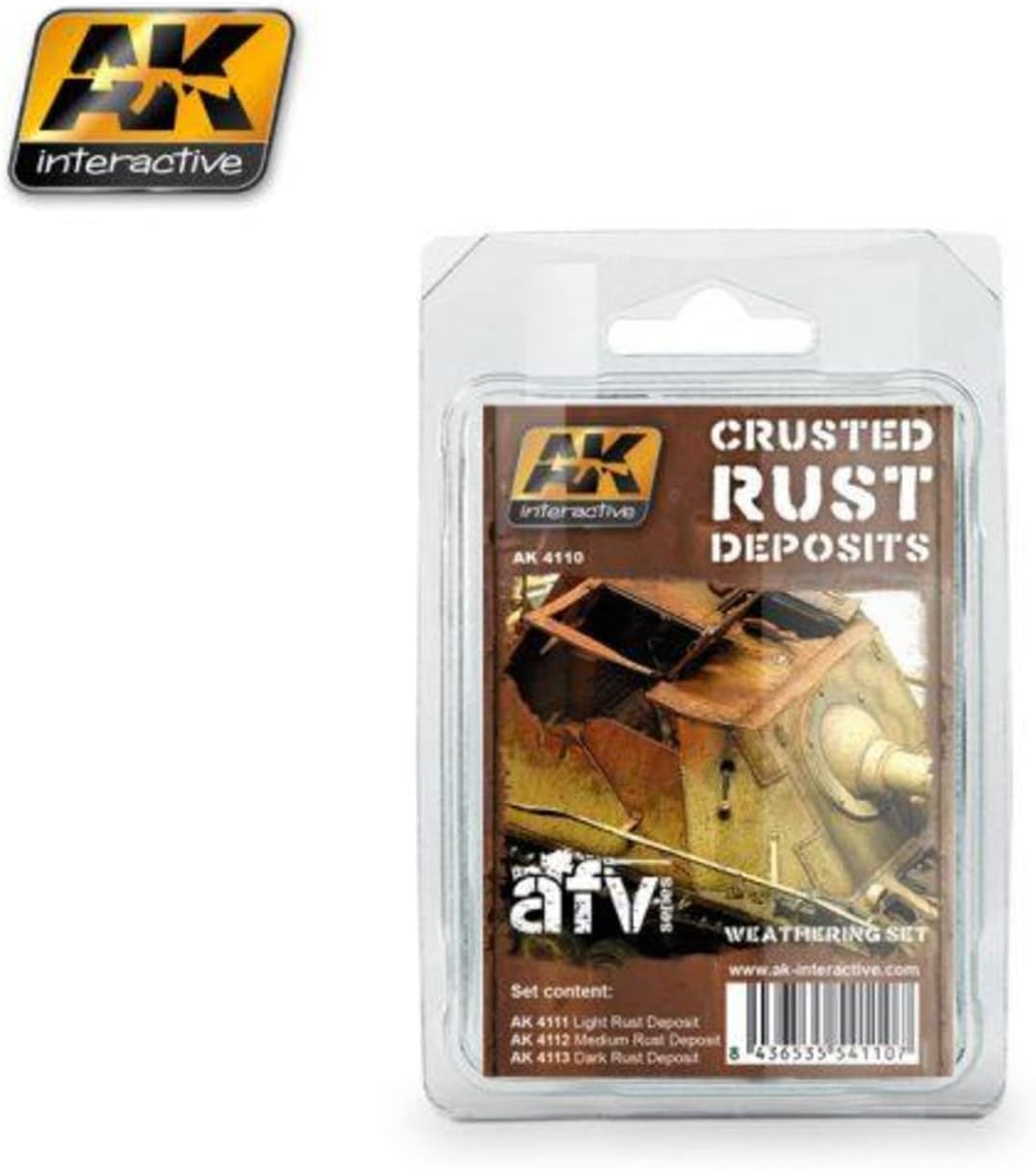 Amazon.com: AK-Interactive Rust Streaks - 35 ML / 1.18 Fl.Oz Jar 013 ...