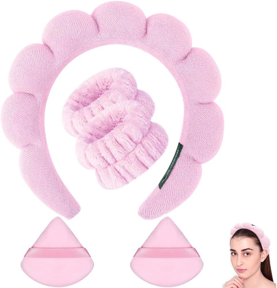 Amazon.com : Blithetree Skincare Headbands Spa Headband for Washing ...