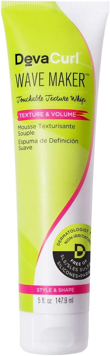 DevaCurl Wave Maker (Touchable Texture Whip - Texture & Volume) 147.9ml/5oz : Amazon.com.au: Beauty