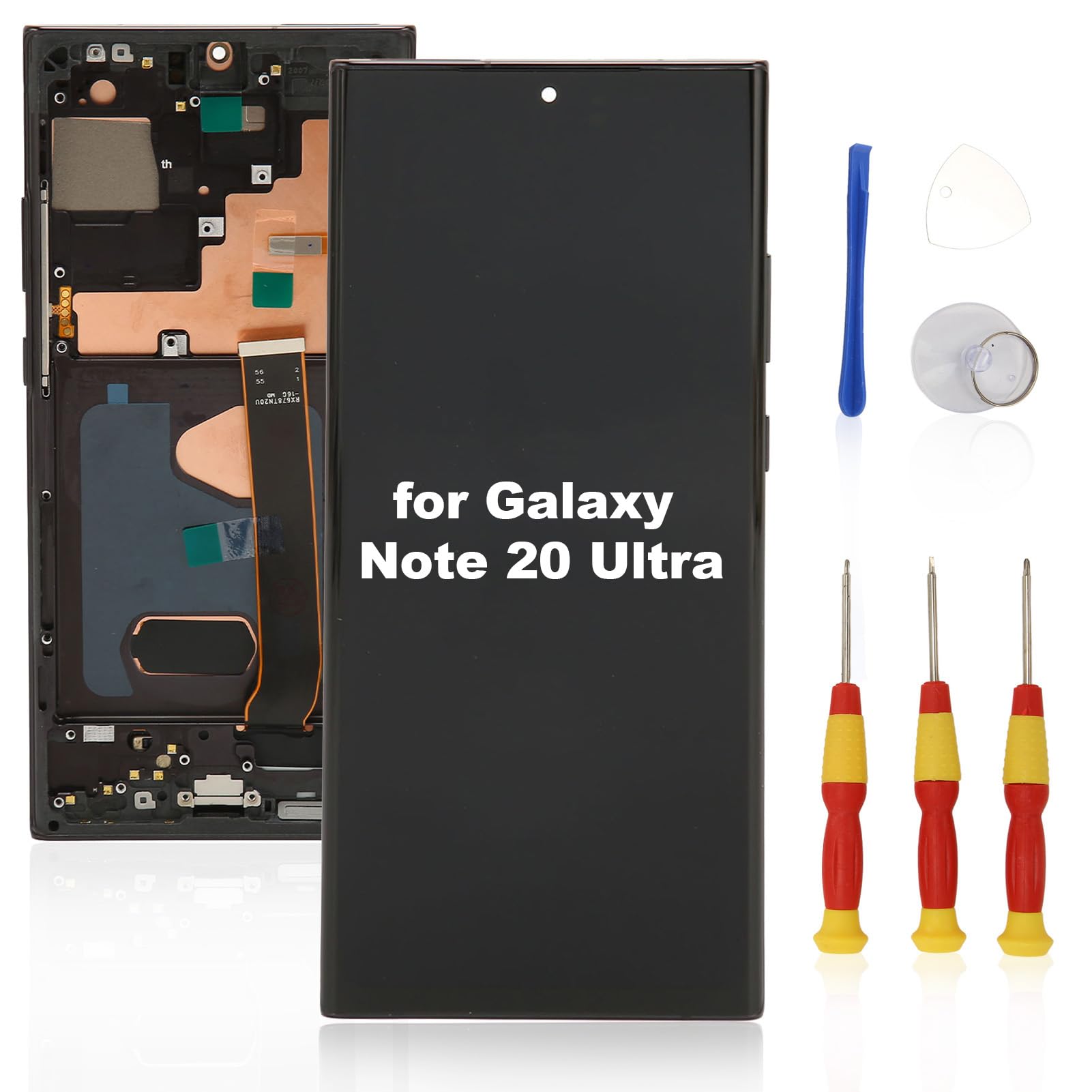 Amazon.com: for Galaxy Note20 Ultra 5G, LCD Display Screen Assembly ...