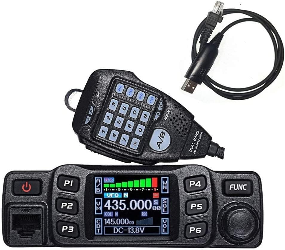 Amazon.com: Anytone AT-D578UV Pro DMR Dual-Band Mobile Commercial Radio ...