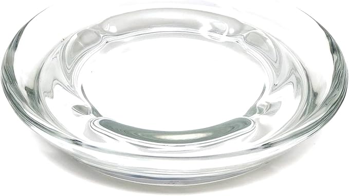 Amazon.com: Heavy Round Glass 5 in. Wide Safety Ashtray : Home & Kitchen